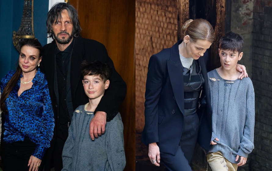 Filip, fiul fotbalistului Vlad Munteanu, joacă în serialul Clanul, de ...