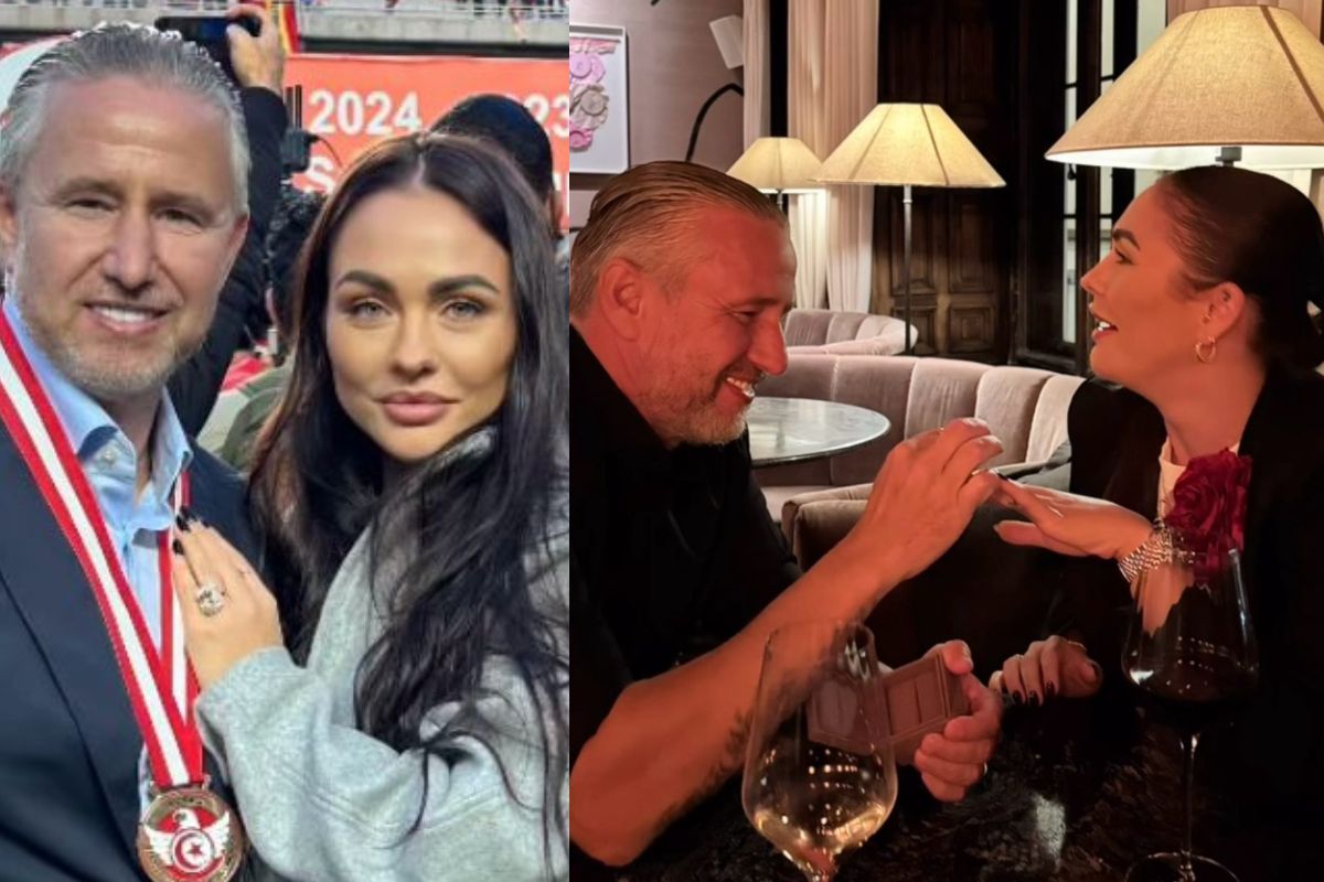 Laurențiu Reghecampf a cerut-o în căsătorie pe Corina Caciuc. Ea a izbucnit în lacrimi când l-a ...