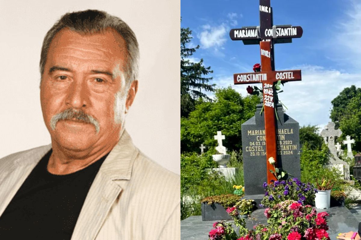 Cum arată mormântul lui Costel Constantin, la un an de la deces. Cu ...