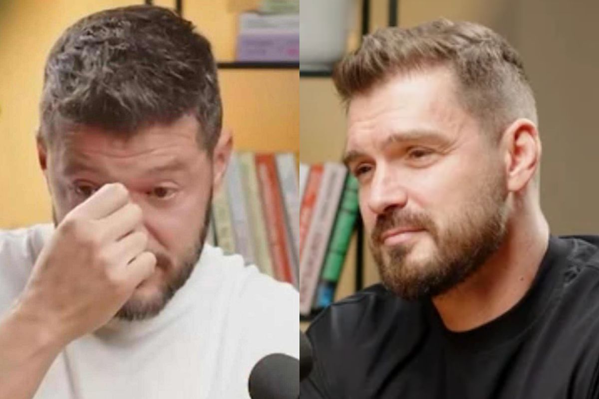 Victor Slav a izbucnit în lacrimi în podcastul lui Bogdan Vlădău: „Am ...
